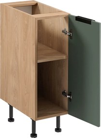 SORENTO pg | dolní skříňka D30 s dvířky | 30 cm | PRAVÁ | puccini/zelená
