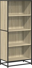Knihovna dub sonoma 60 x 35 x 139 cm kompozitní dřevo 3300841