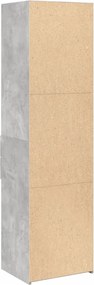 Skříň highboard betonově šedá 50x42,5x185 cm kompozitní dřevo 3281458