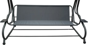 Zahradní houpačka 2v1 8011 Light Grey
