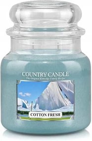 Střední svíčka Cotton Fresh Country Candle