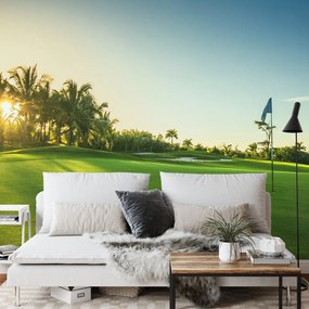 Fototapeta Golfové Hřiště Při Východu Slunce Samolepící tapety 90x60