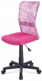 Kancelářská židle růžová s motivem KA-2325 PINK