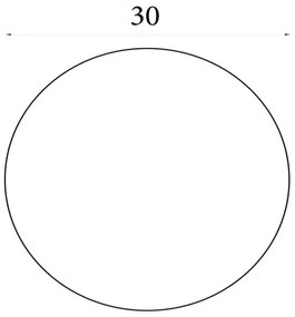 Searchlight 83829-30WH - LED Stropní svítidlo CLOUDS LED/16W/230V pr. 30 cm