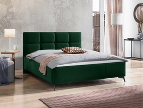 Kontinentální postel Sven 180x200, zelená Fresh