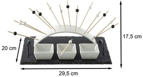Servírovací sada pro podávání občerstvení Aperitive