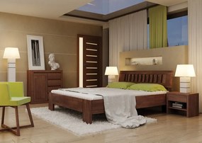 Casarredo - Komfort nábytek Noční stolek GUARDO 420 výběr barev | barva: buk-moření-rustikal