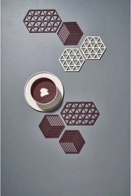 Podložka pod horké nádobí Hexagon čokoládová