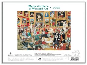 Galison Puzzle Tribuna Uffizi s kočkami 1500 dílků