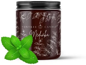 100% přírodní sójová svíčka s esenciálním olejem Meduňka | VonTree Candle | 180 ml