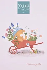 Doudou Dárková sada Plyšová kravička Aneth hrající melodii 20 cm / od