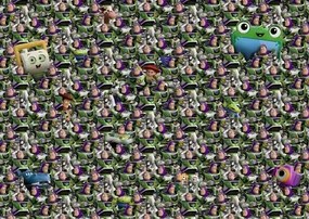 RAVENSBURGER Puzzle Challenge: Buzz Rakeťák / 1000 dílků / od 14 let