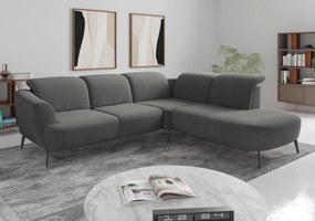 XXXLutz ROHOVÁ SEDAČKA, textil, jílová barva Sit & More - Sedací soupravy - 000144018594