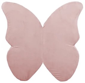 Dětská variabilní podložka na hraní motýl růžová 125 cm
