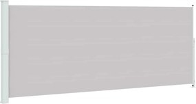 Zatahovací boční markýza 200 x 514 cm šedá 313419