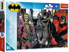 Trefl - Puzzle - Batman v akci / 160 dílků / 41 x 27.8 cm / věk 6+