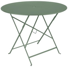 OnaDnes -20% Kaktusově zelený kovový skládací stůl Fermob Bistro Ø 96 cm