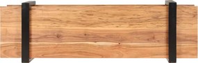 TV stolek 130 x 40 x 40 cm masivní akáciové dřevo 320496