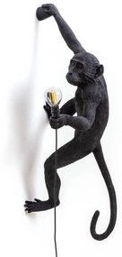 LED deko venkovní světlo Monkey Lamp pravé černá