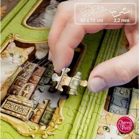 CHERRY PAZZI Puzzle Tajný archiv / 1000 dílků / 70 × 50 cm
