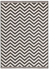 NORTHRUGS - Hanse Home koberce Kusový koberec Twin Supreme 103433 Palma black creme - 80x150 cm