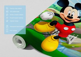 Dětská vliesová fototapeta na zed' Mickey Mouse, Disney | 202 x 90 cm | DFTDNH 5375
