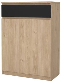 FALCO Botník Naia 92209 jackson hickory/černý mat
