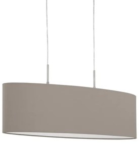 Eglo 31581 - Lustr na lanku PASTERI 2xE27/60W/230V
