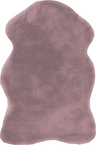 XXXLutz UMĚLÁ KOŽEŠINA, 60/90 cm, fialová - Online Only koberce & rohožky - 005937116501