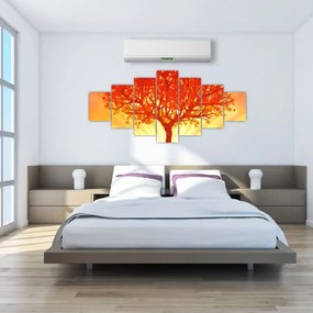 Obraz - Strom v záři slunce (210x100 cm)