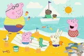 Trefl Junior - Puzzle - Super Maxi 3v1 oboustranné Prasátko Peppa / 24