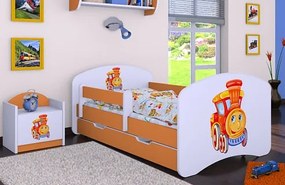 Dětská postel Happy Babies - lokomotiva