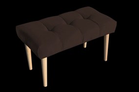 Eka Lavice Skam 100x40 cm Barva látky Trinity: Tmavě hnědá (Trinity 2308)