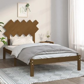 vidaXL Rám postele 100 x 200 cm masivní dřevo [3104859] Barva: medová hnědá