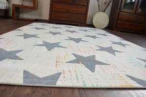 Kusový koberec SCANDI 18209/063 - hvězda