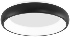 OnaDnes -20% Černé kovové stropní LED světlo Nova Luce Albi 41 cm