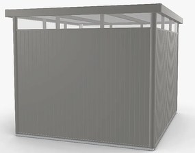 Biohort Zahradní domek BIOHORT HighLine DUO H5 275 x 315 (šedý křemen metalíza)