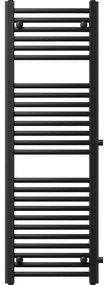 Mexen Ares, topné těleso 1200 x 400 mm, 442 W, boční pravé a spodní připojení, černá, W102-1200-400-00-70-S