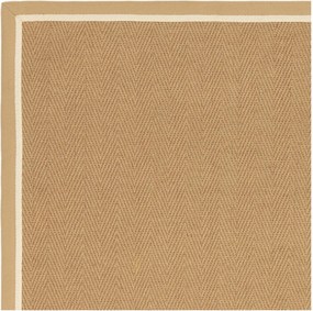 Oboustranný/ručně tkaný jutový koberec v přírodní barvě 200x290 cm Bordo Herringbone Linen – Asiatic Carpets