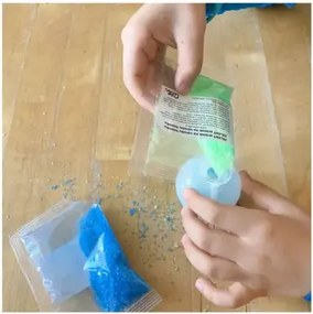 ALBI SCIENCE Svítící hopsík / Kreativní sada / Plechová krabička / od