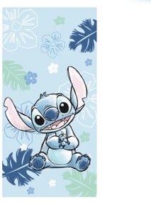 Jerry Fabrics Osuška Lilo a Stitch Ohana blue 70x140 cm