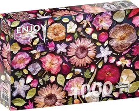 ENJOY Puzzle Růžová / 1000 dílků / od 14 let