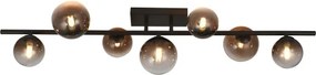 Brilagi - LED Přisazený lustr MILLA 7xG9/3W/230V hnědá/kouřová hnědá
