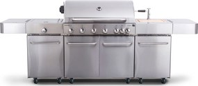 Plynový gril G21 Nevada BBQ kuchyně Premium Line, 8 hořáků + zdarma redukční ventil [6390340]
