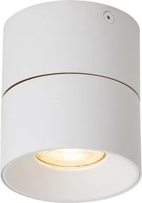 Moderní přisazené bodové svítidlo bílé GU10 50 mm naklápěcí - Echo