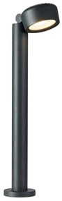 SLV 1002907 Eskina Pole, venkovní stmívatelná stojací lampa, LED 14,5W 3000/4000K, antracit, výška 80cm, IP65
