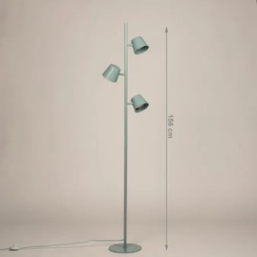 Stojací lampa Snap Fosca Old Green Trio