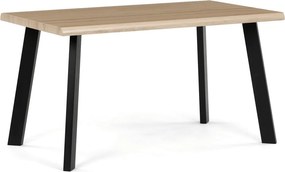 Autronic Jídelní stůl HT-F4514 140x80 cm Odstín: Dub šedý
