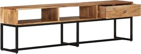 TV skříňka 160 x 30 x 45 cm masivní akáciové dřevo 337991
