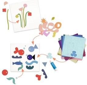 DJECO Koláže Little papers 3-6